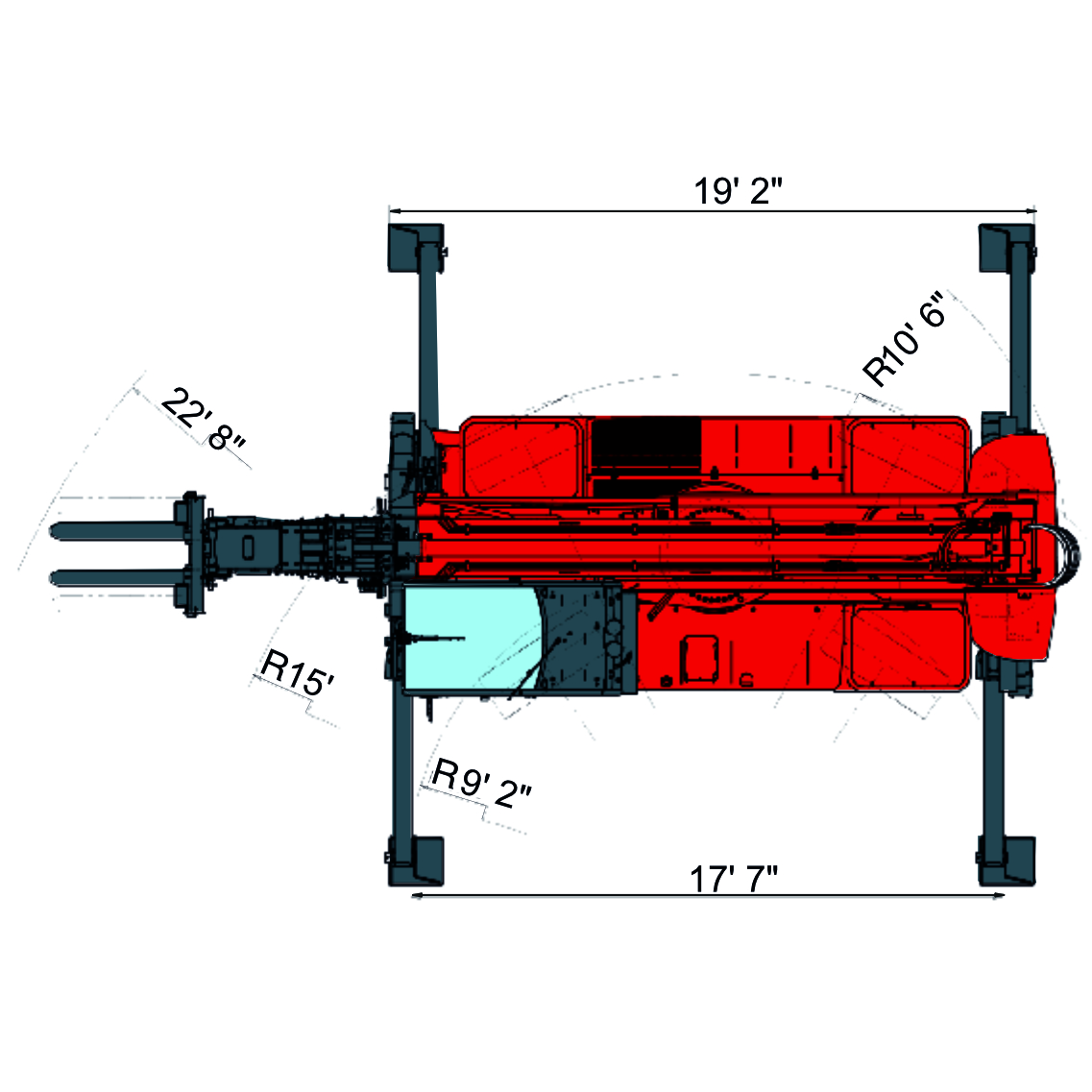 Magni RTH 8.25 Rotating Telehandler - Walter S. Pratt & Sons, Inc