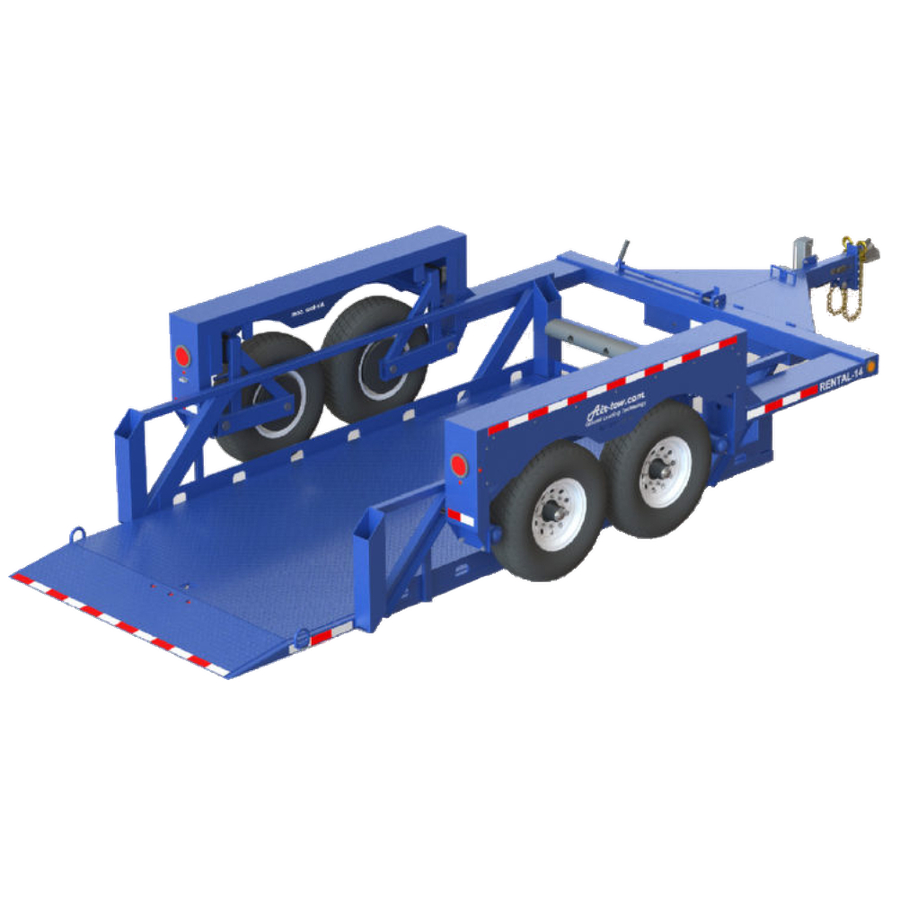 16' Flatbed Rental Trailer | Walter S. Pratt & Sons, Inc